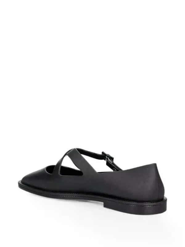 Melissa Ever Cross-strap Buckle-fastening Ballet Flats