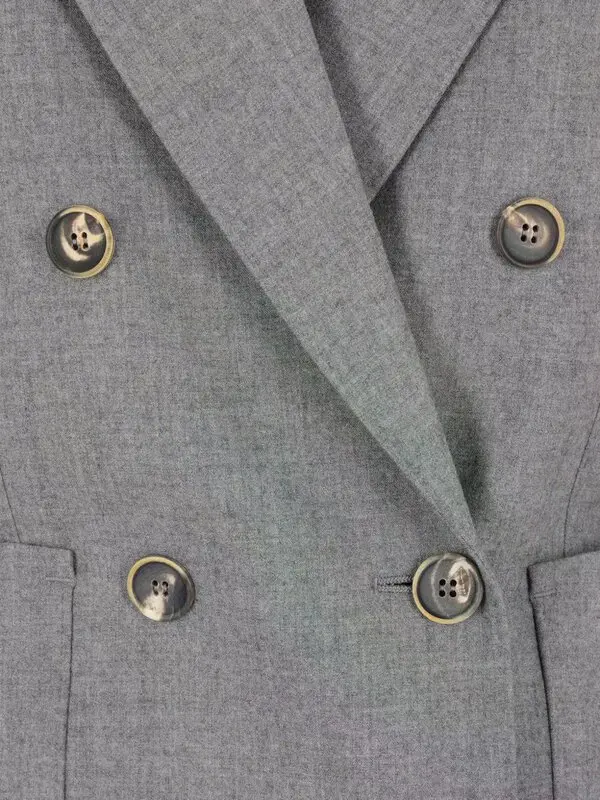 Max Mara Double-breasted Peak-lapels Blazer