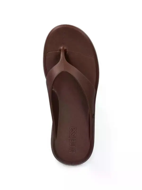 Melissa Platform Flip-flops - Brown