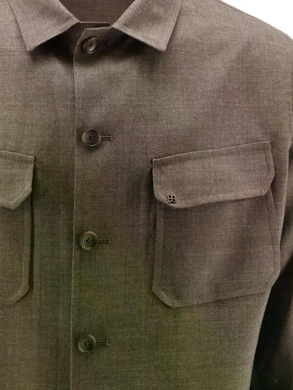 Tagliatore Button-up Shirt Jacket