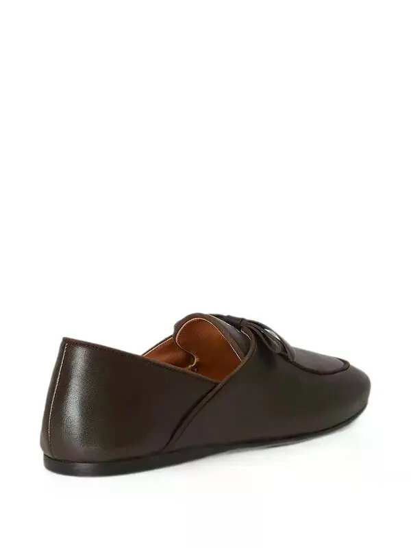 Polo Ralph Lauren Bow-detail Leather Loafers
