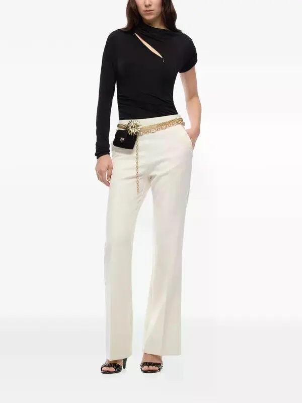 Pinko Bodysuit With Asymmetric Sleeves