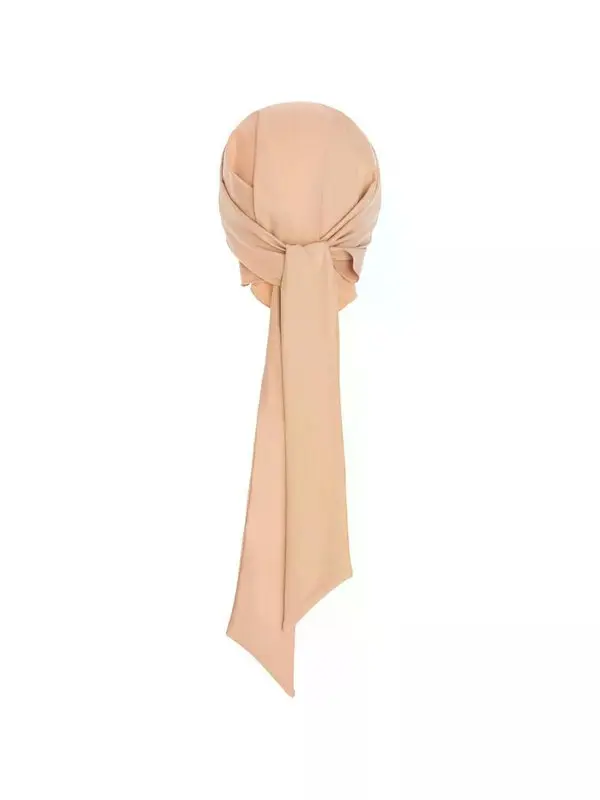 NOIRE SWIMWEAR Knotted Detail Headscarf