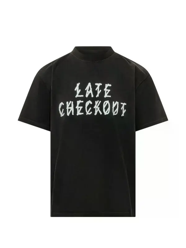 44 LABEL GROUP Graphic-print T-shirt - Black