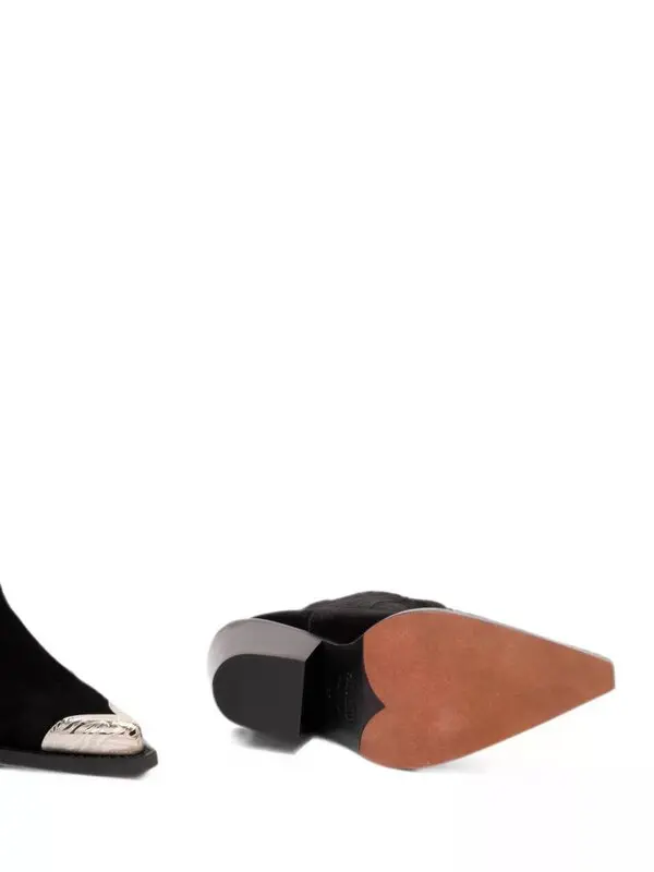 Paris Texas Dallas Metal-tip Cowboy Boots