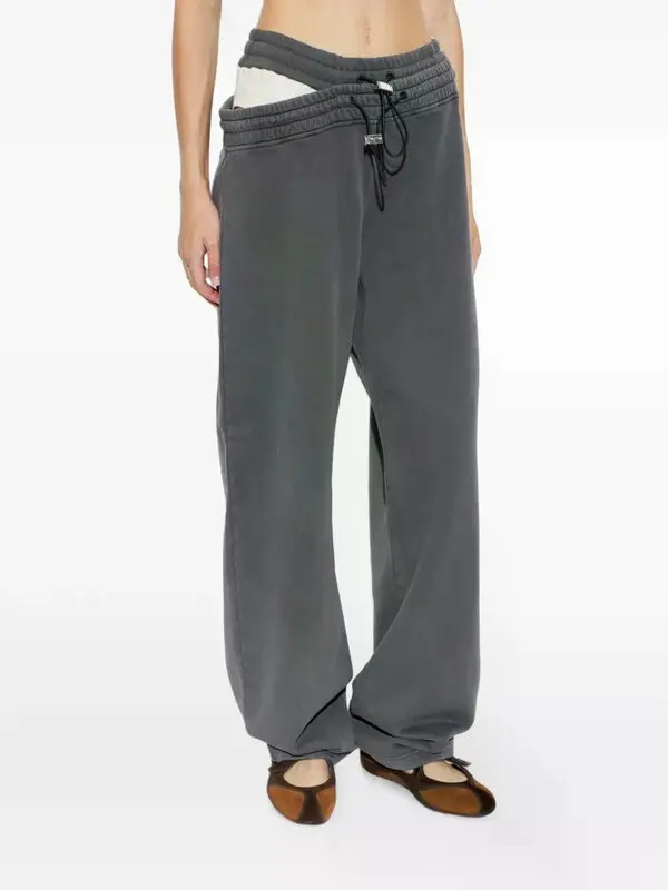 Attico Slit-detail Track Pants