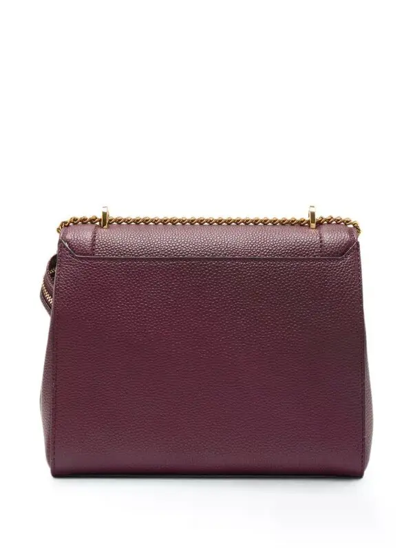LANCEL Ninon Grained Leather Shoulder Bag