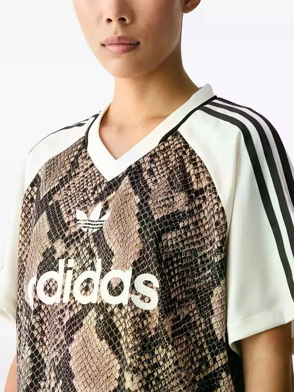 Adidas Snakeskin-print T-shirt