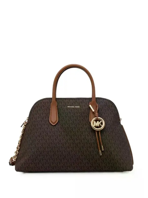 Michael Kors Freddie Monogram-pattern Logo-charm Tote Bag