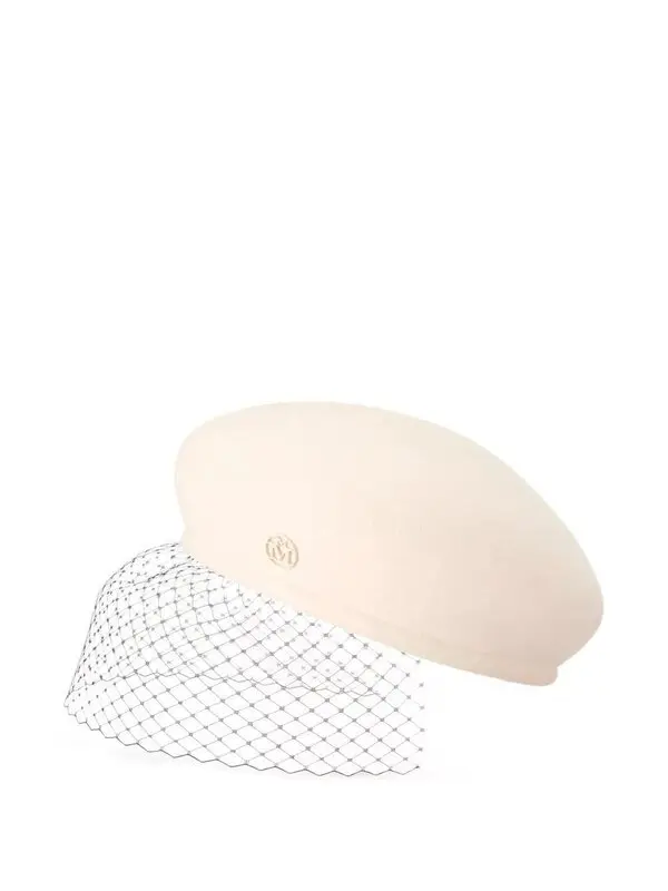 MAISON MICHEL New Bonnie Veiled Beret