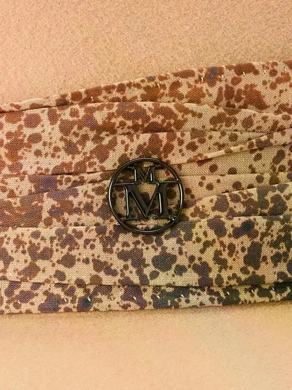 MAISON MICHEL Zango Logo-plaque Hat