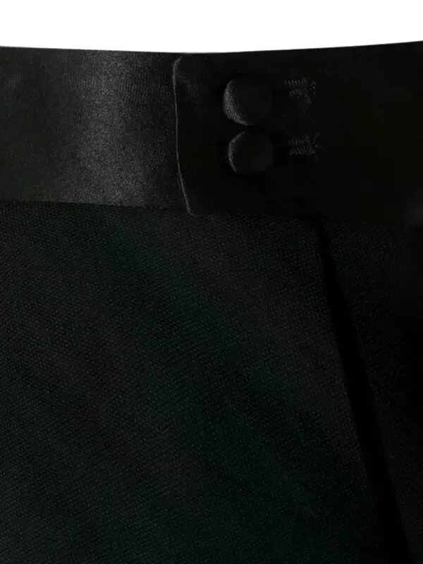 TOM FORD Satin-trim Back-slit Skirt