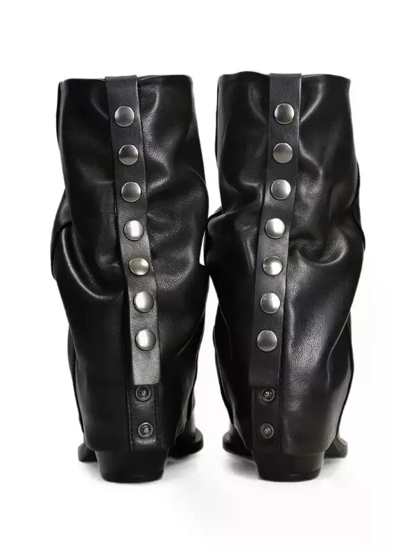 METISSE Texan Slouchy Stud-embellished Boots