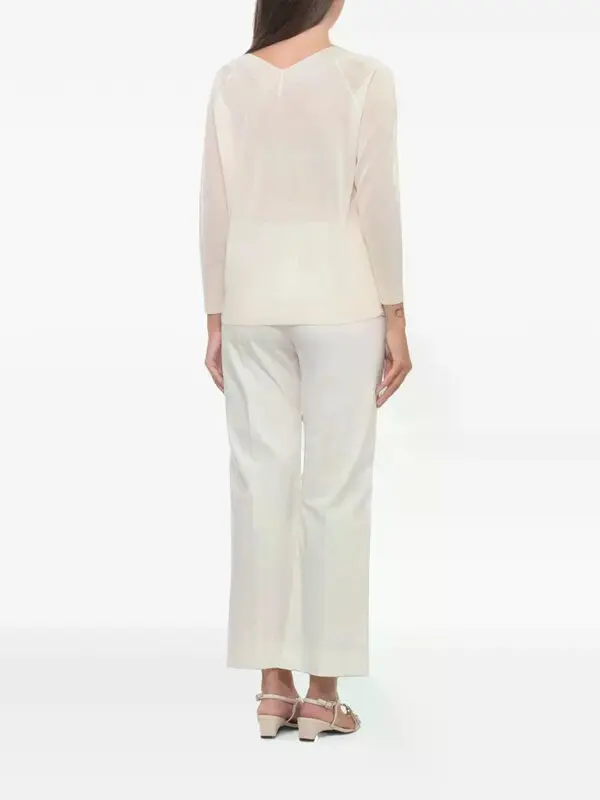 Marella V-neck Raglan-sleeve Jumper