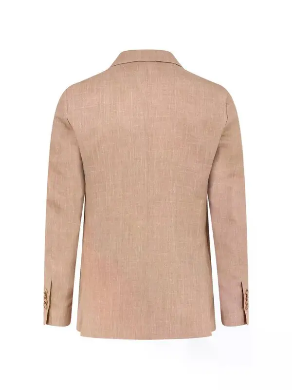 LARDINI Double-breasted Peak-lapel Blazer