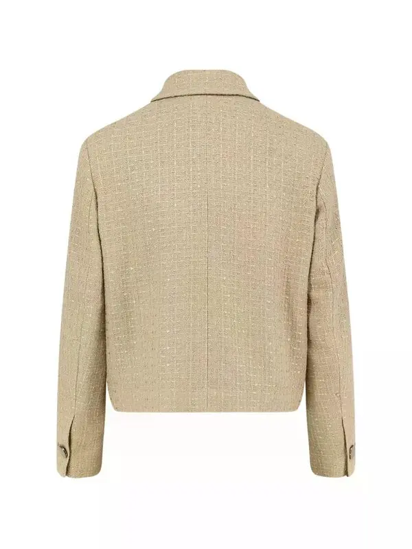 SAULINA Button-fastening Tweed Jacket