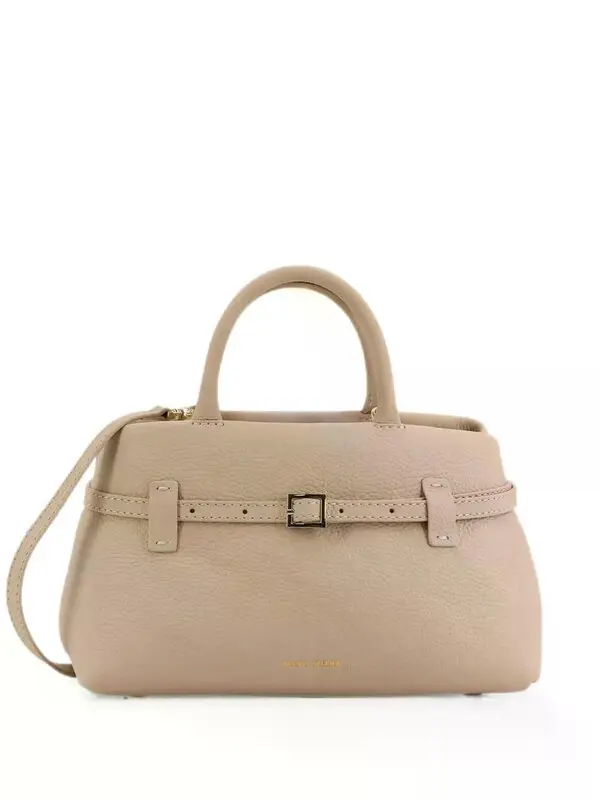 Manu Atelier Le Cambon 25 Leather Tote Bag - Neutrals