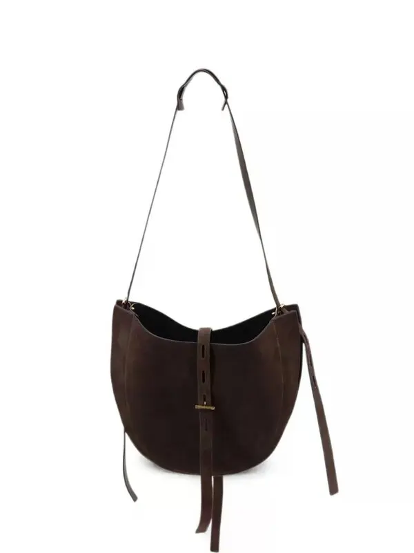 MINOBOSSI Lizzie Suede Shoulder Bag