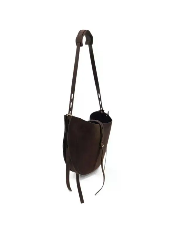 MINOBOSSI Lizzie Suede Shoulder Bag