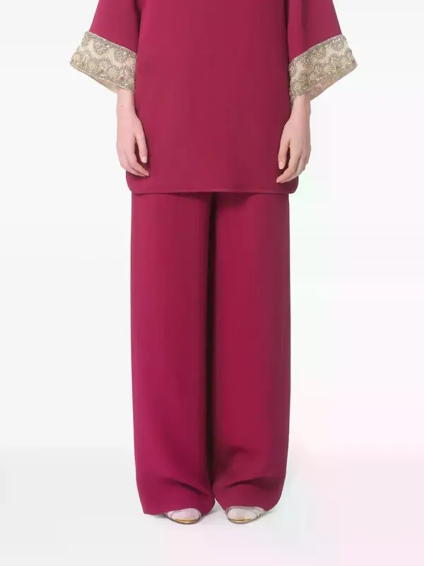 Valentino Garavani Cady Couture Trousers