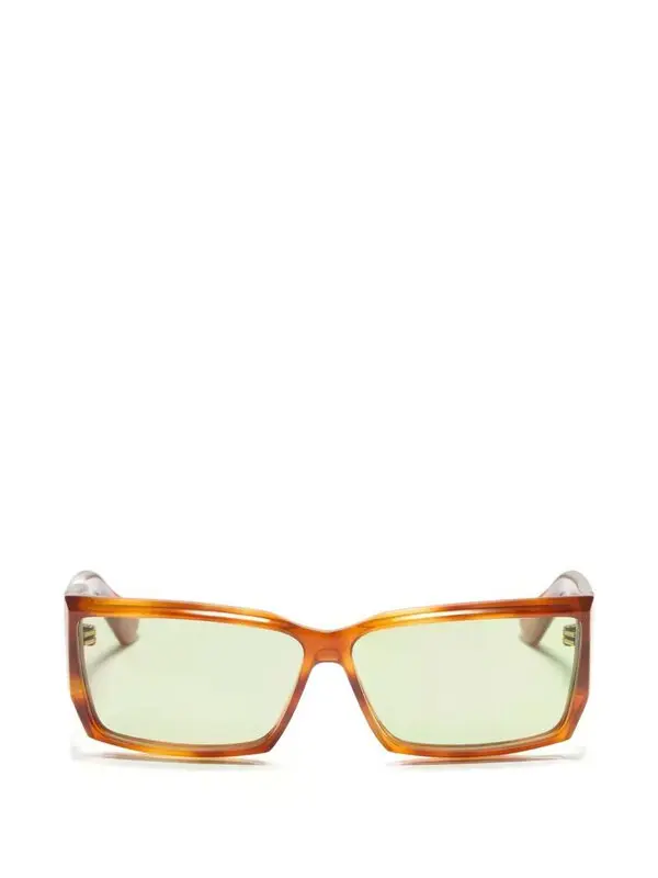 Valentino Garavani Vlogo Signature Rectangular-frame Sunglasses
