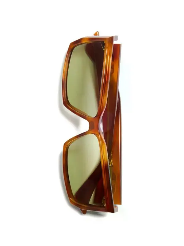 Valentino Garavani Vlogo Signature Rectangular-frame Sunglasses
