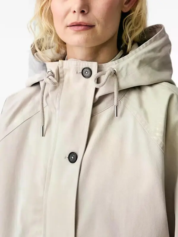 Marc O'polo Hooded Button-front Jacket