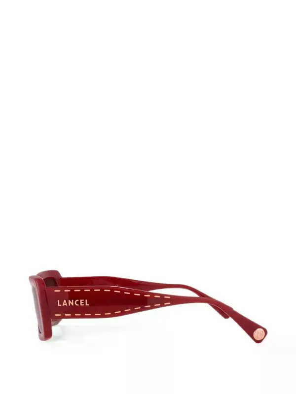 LANCEL Premier Flirt Rectangle-frame Sunglasses