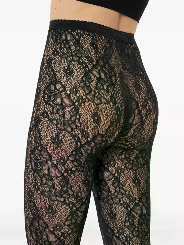 Wolford Floral Lace-mesh Tights
