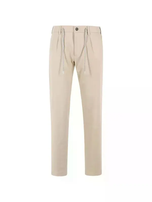 Eleventy Drawstring Pleated Trousers