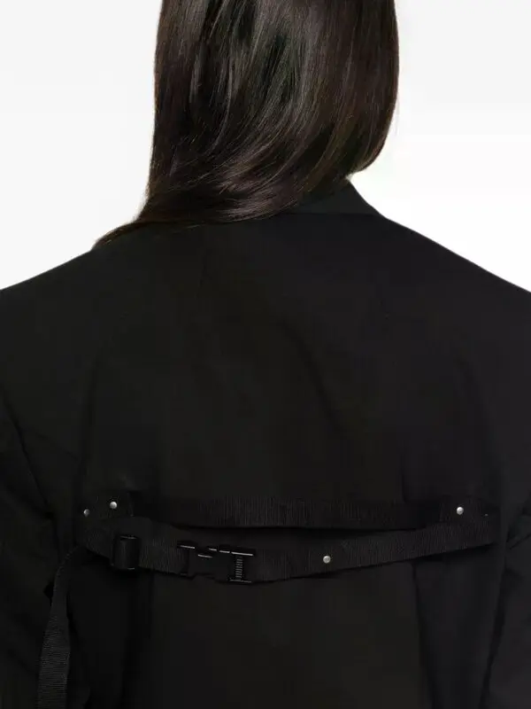 Rick Owens Buckle-strap Cropped Blazer