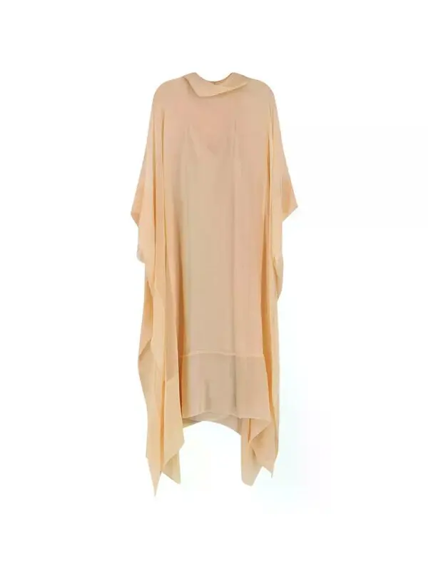 Alberta Ferretti Chiffon Asymmetric Dress