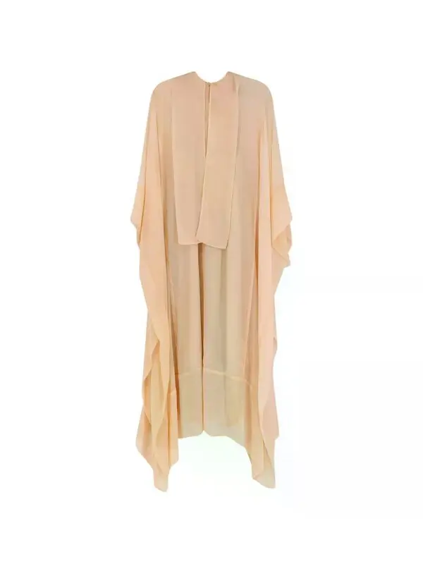 Alberta Ferretti Chiffon Asymmetric Dress
