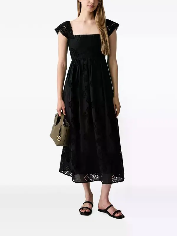 HOSS INTROPIA Broderie Anglaise Midi Dress