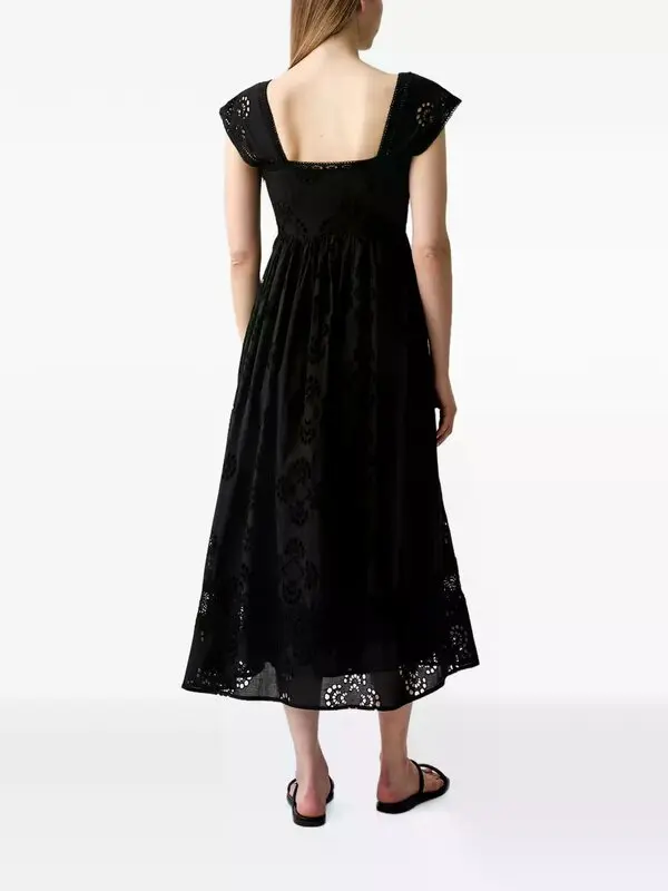 HOSS INTROPIA Broderie Anglaise Midi Dress
