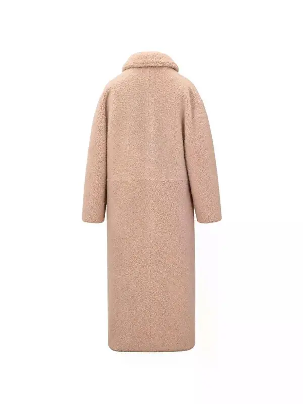 LA ROSE Reversible Shearling Coat
