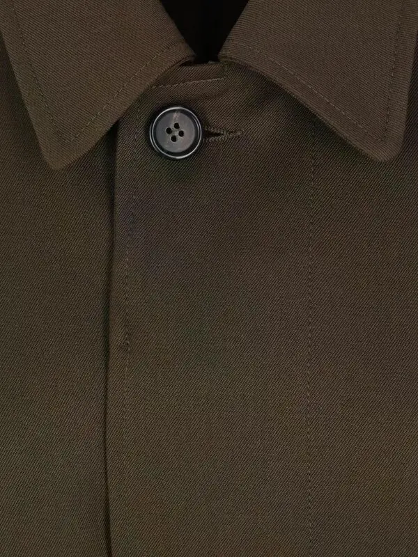Ter Et Bantine Belted Gabardine Coat
