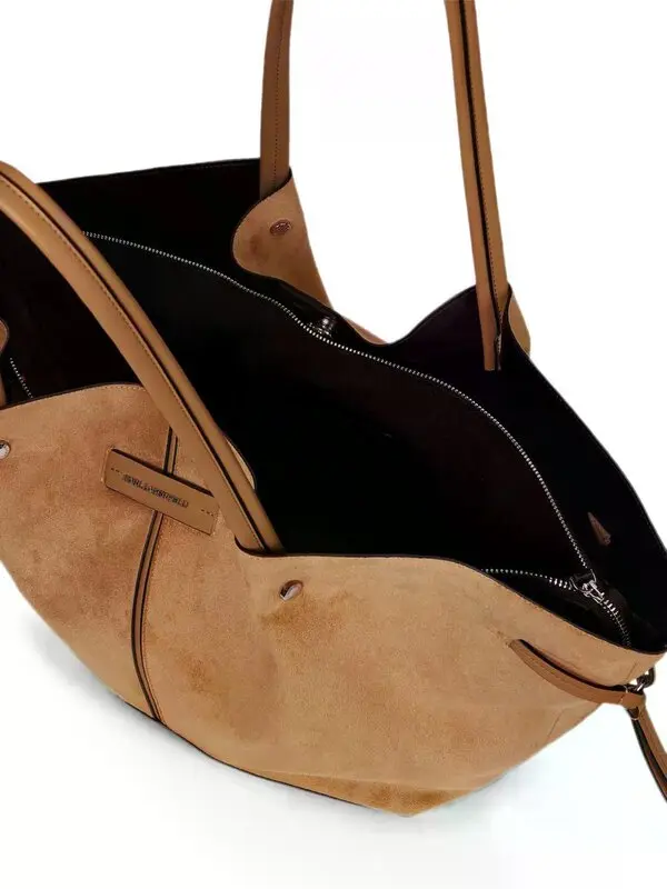 Karl Lagerfeld Medium K/pierced Suede Tote