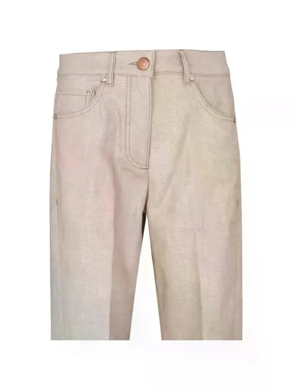 Peserico Logo-patch Trousers