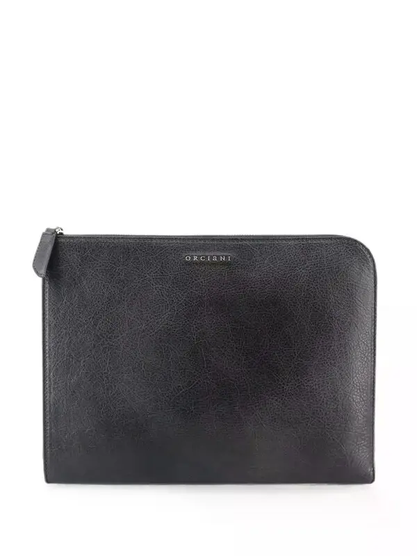 Orciani Logo-plaque Wash Bag