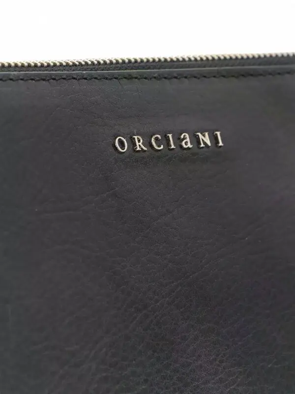 Orciani Logo-plaque Wash Bag