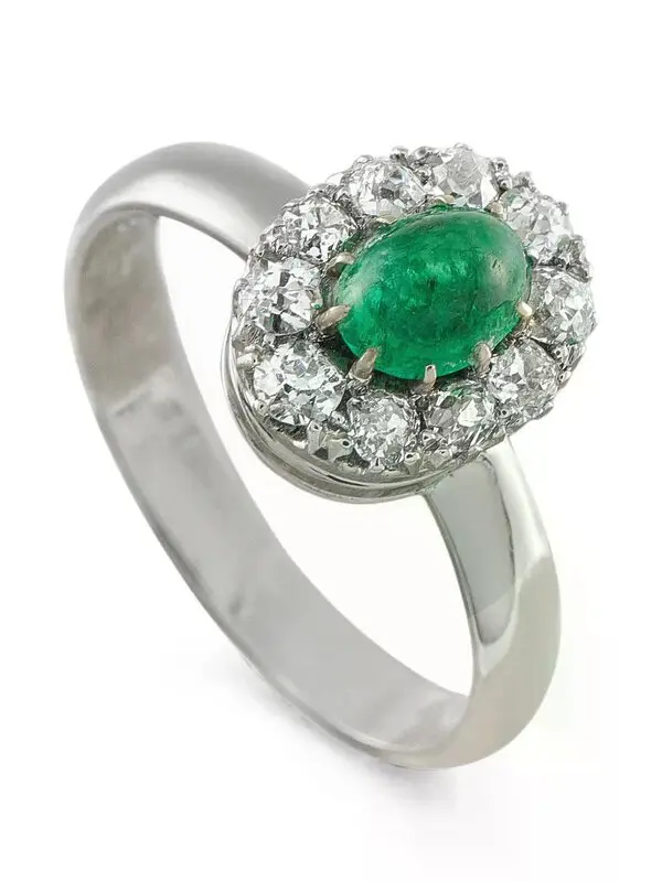 LB EXCLUSIVE Emerald And Diamond Ring