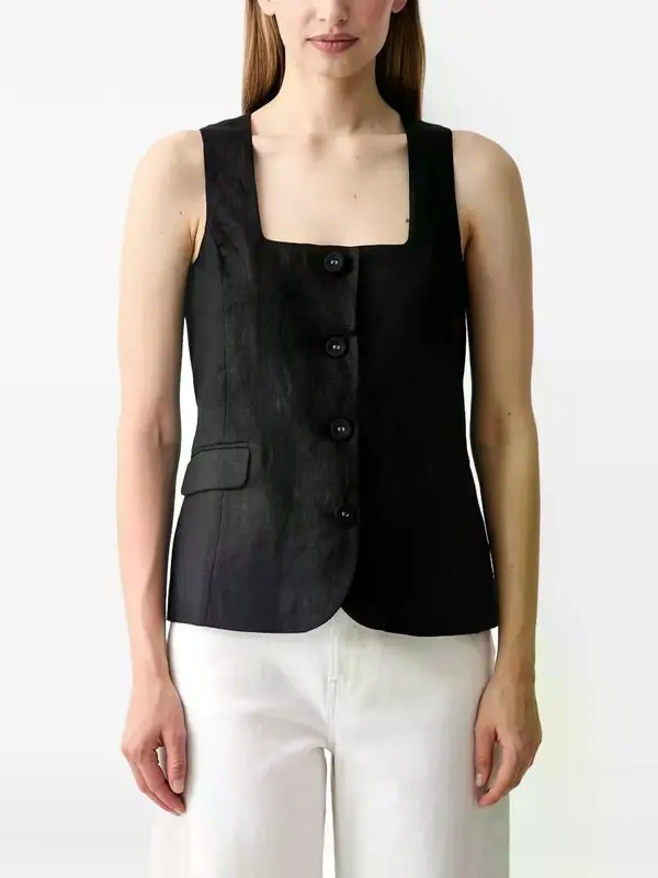 PEDRO DEL HIERRO Button-up Blouse - Black
