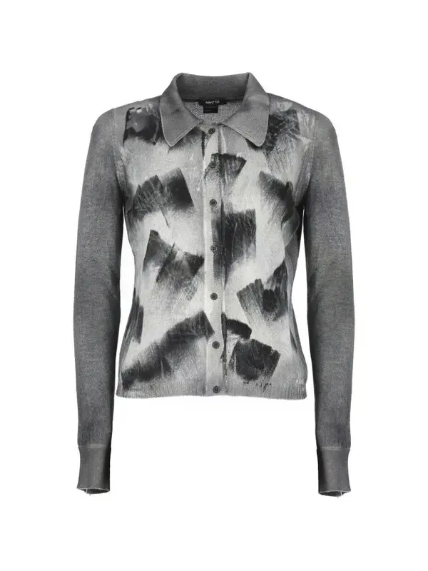 Avant Toi Patterned Cardigan