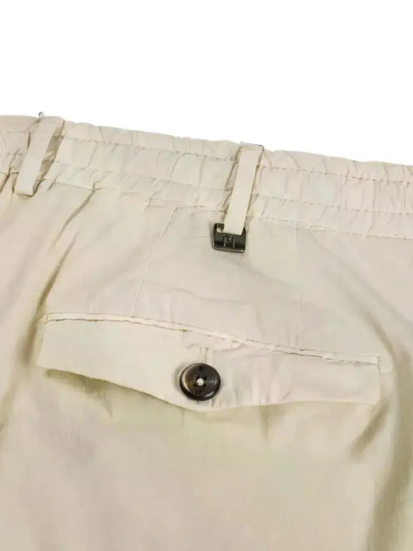 PT TORINO Pleated Belt-loop Shorts