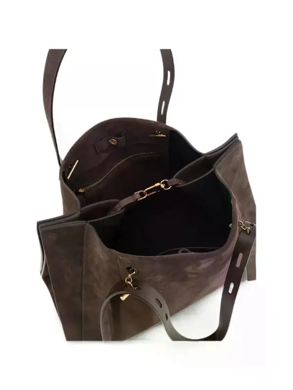 MINOBOSSI Paula Suede Large Shoulder Bag