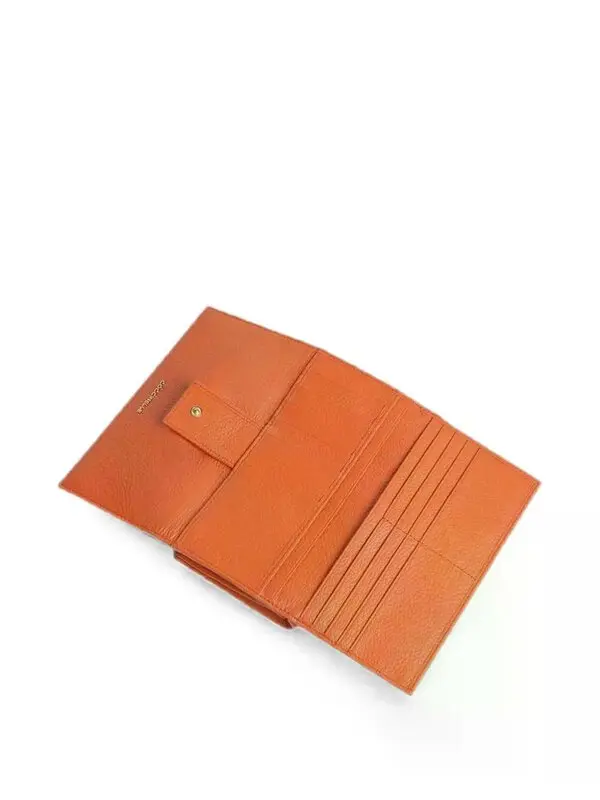 COCCINELLE Large Metallic Leather Wallet