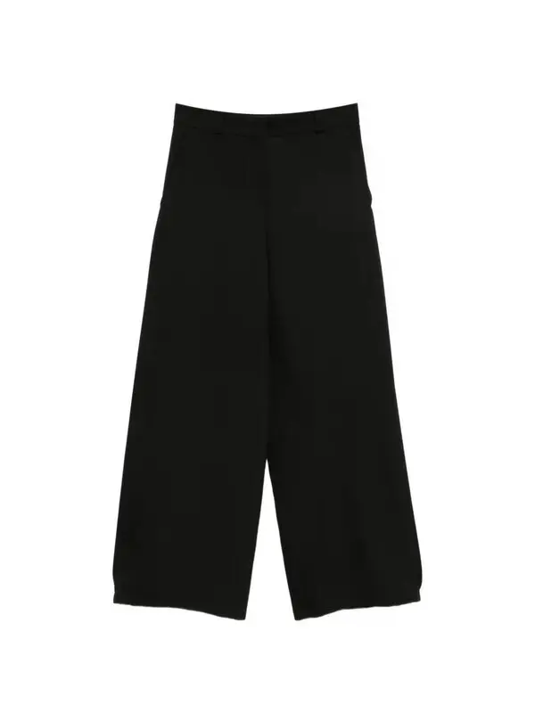 Giorgio Armani Wide-leg Palazzo Pants - Black