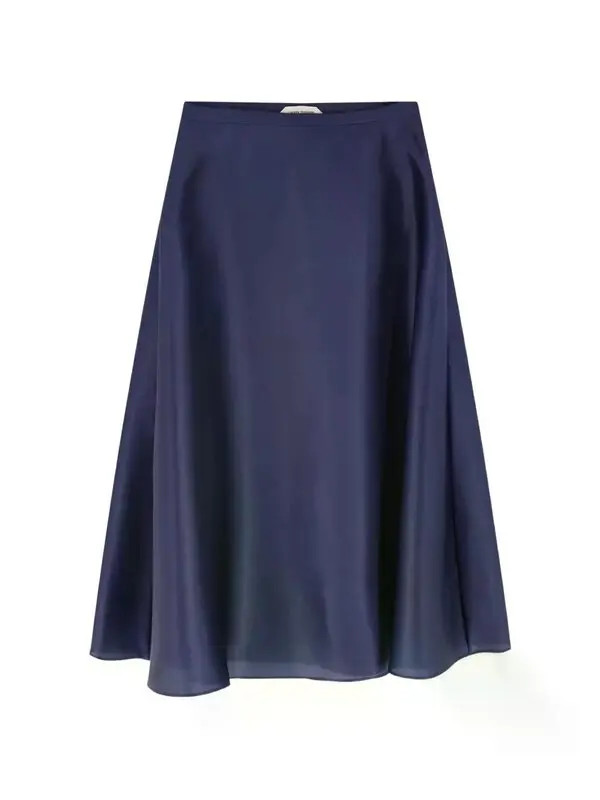 Alberta Ferretti A-line Midi Skirt