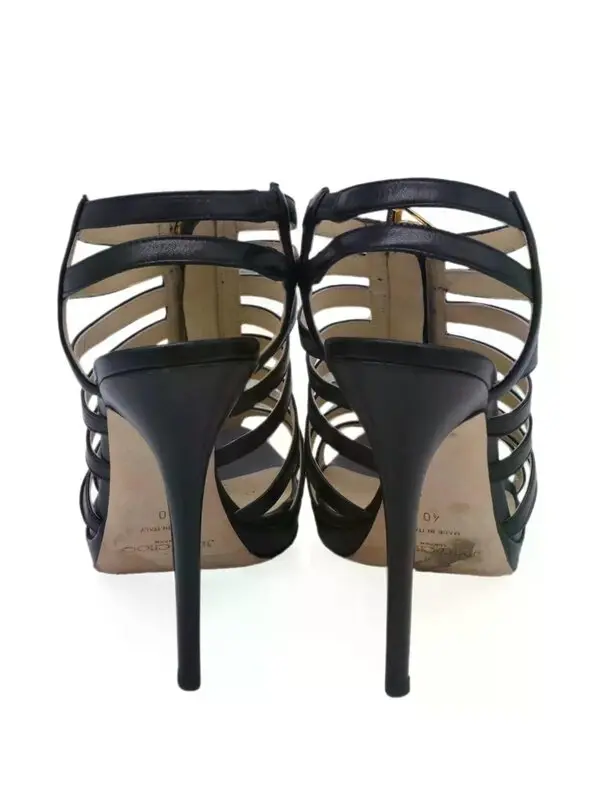 JIMMY CHOO Glenys Caged Gladiator Sandals